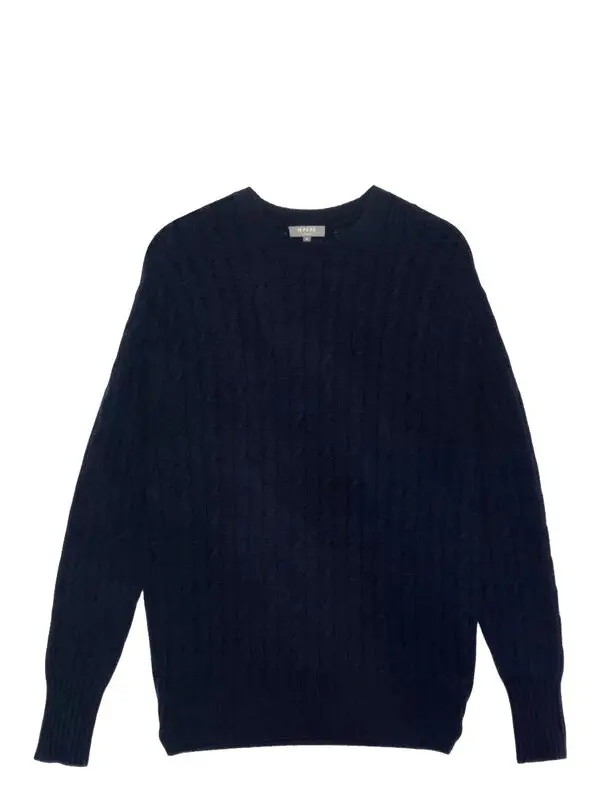 N.peal Thames Cable-knit Sweater - Blue