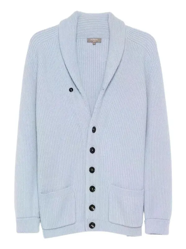 N.peal Kensington Cardigan - Blue