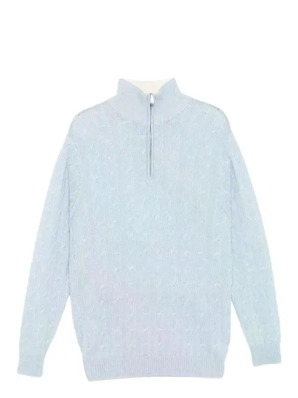 N.peal Albemarle Sweater - Blue