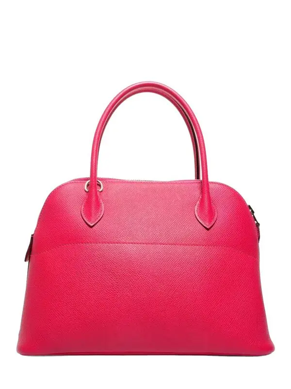 Hermès 2015 Bolide Leather Tote Bag - Pink