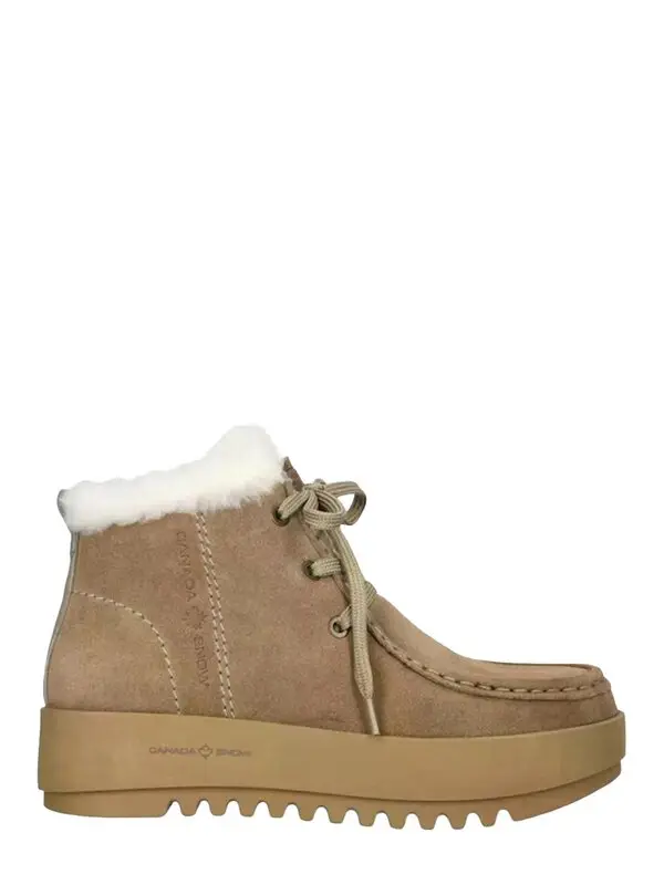 CANADA SNOW Mount Marty Lace-up Snow Boots - Neutrals