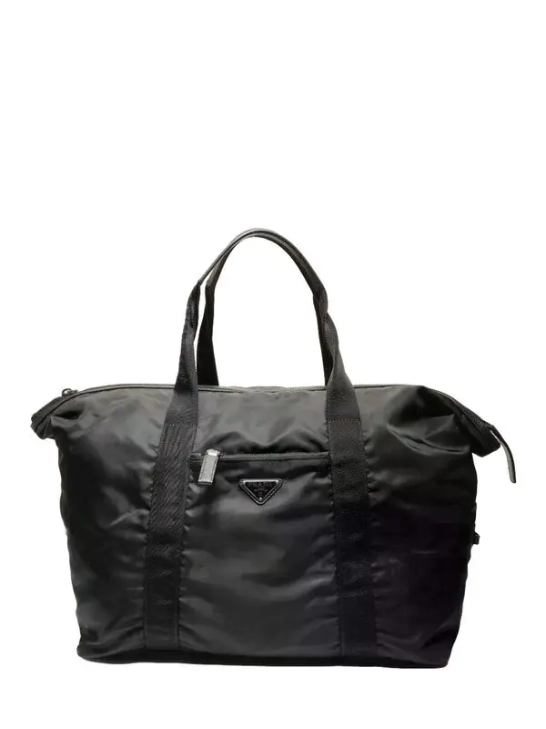 Prada Top Zip Fastening Luggage - Black