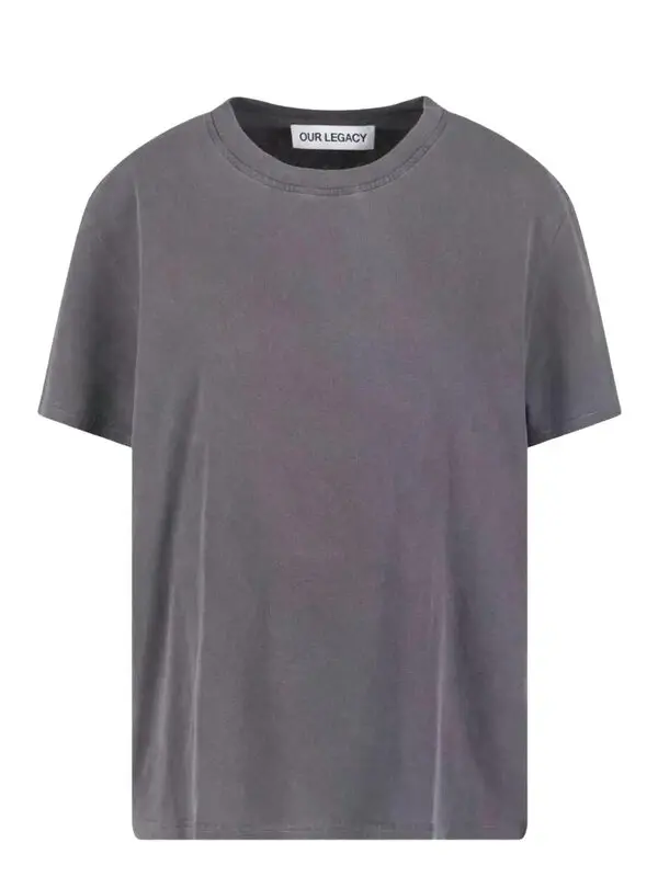 Our Legacy Round-neck T-shirt - Grey