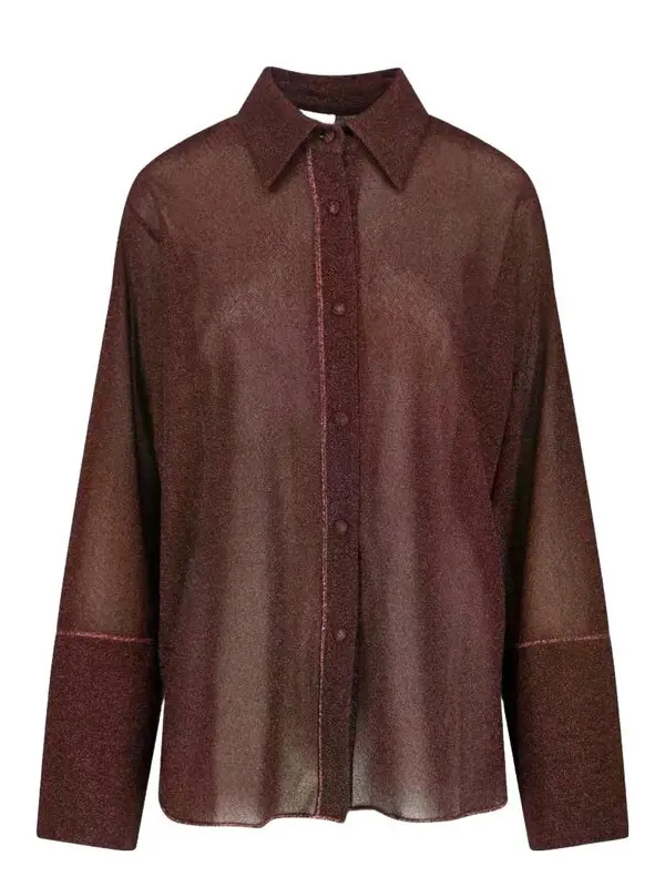 Oseree Buttoned Shirt - Brown