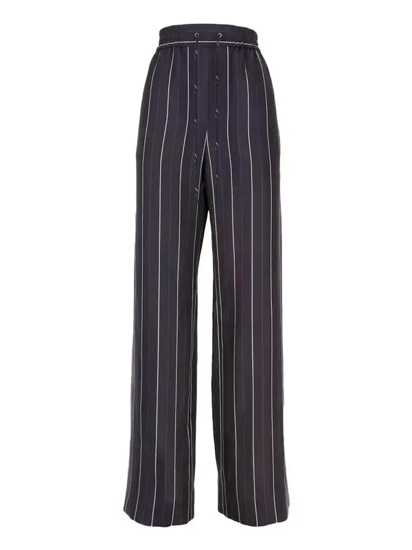 Paul Smith Striped Trousers - Blue