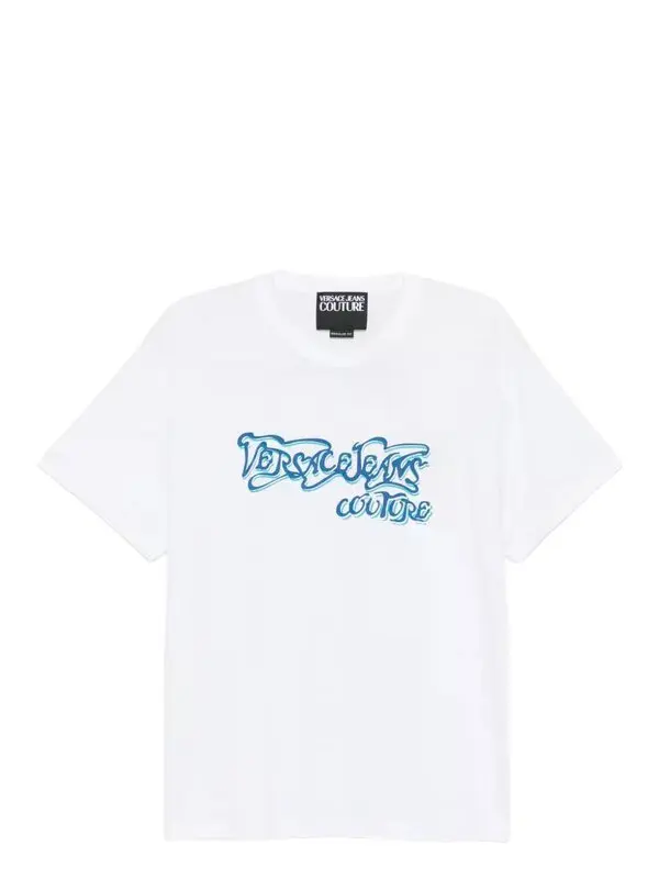 Versace Logo-print T-shirt - White