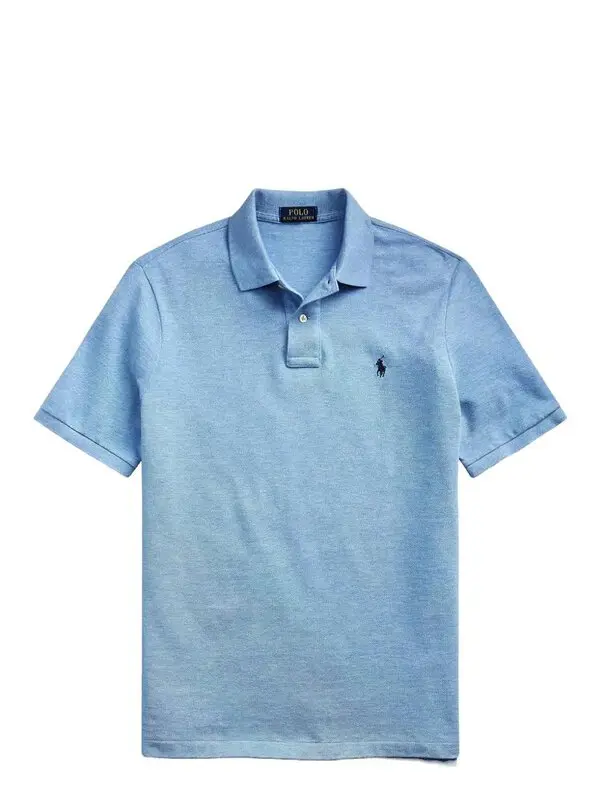 Polo Ralph Lauren Logo-embroidered Polo Shirt - Blue
