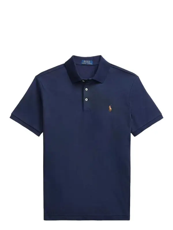 Polo Ralph Lauren Logo-embroidered Polo Shirt - Blue