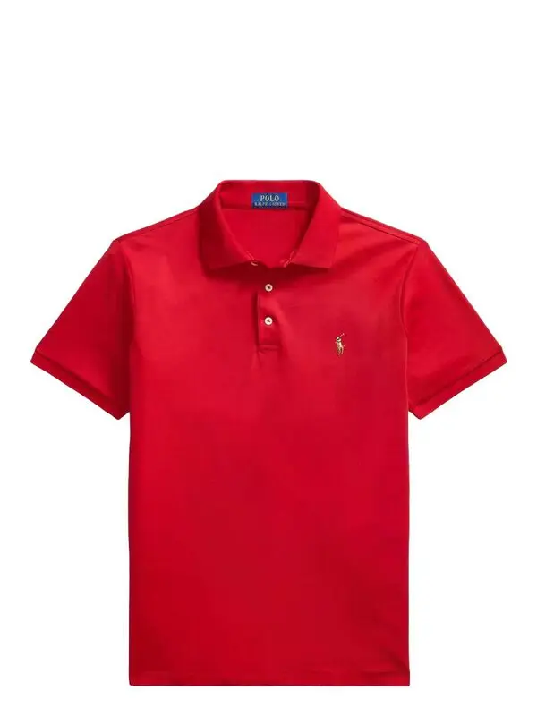 Polo Ralph Lauren Logo Polo Shirt - Red