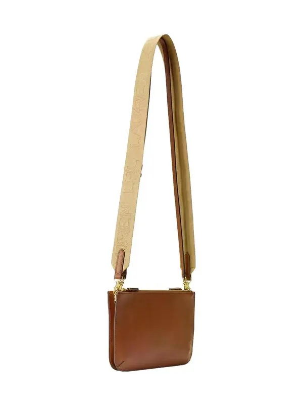 Ralph Lauren Logo-strap Crossbody Bag - Brown