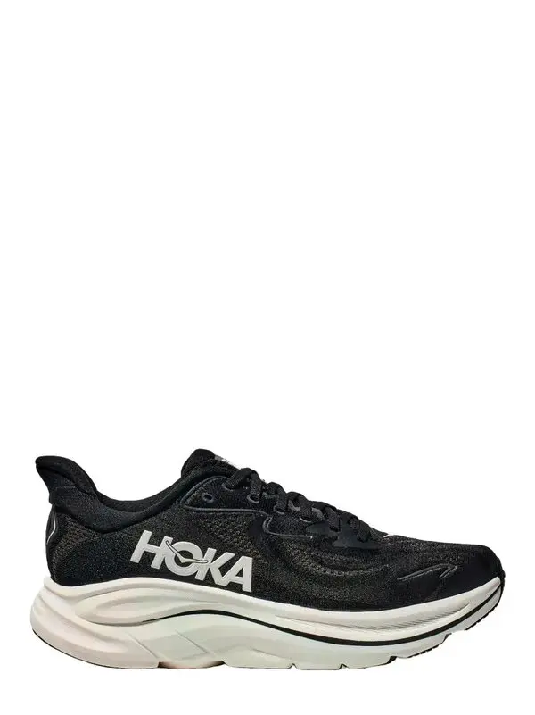 HOKA® Clifton Lace-up Sneakers - Black