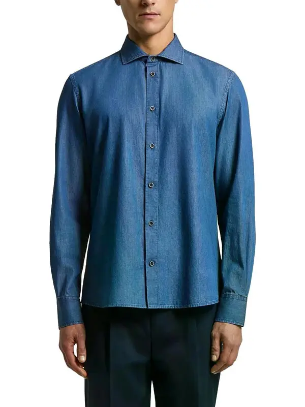 Peserico Buttoned Shirt - Blue