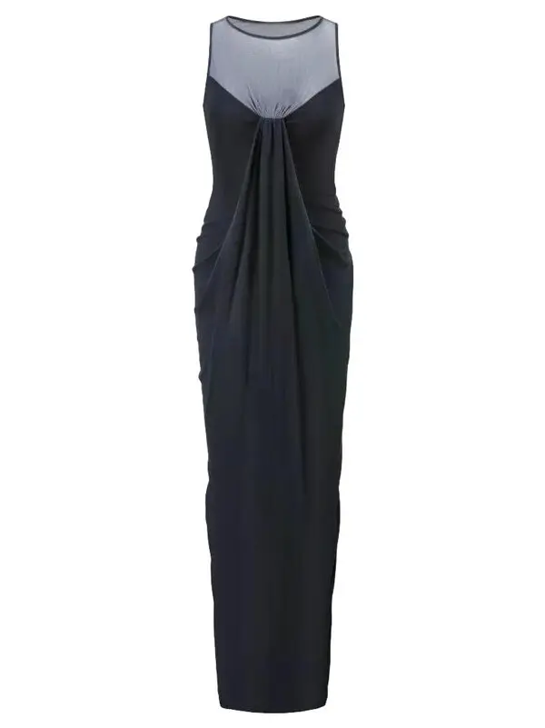 OUDE WAAG Twisted Maxi Dress - Black