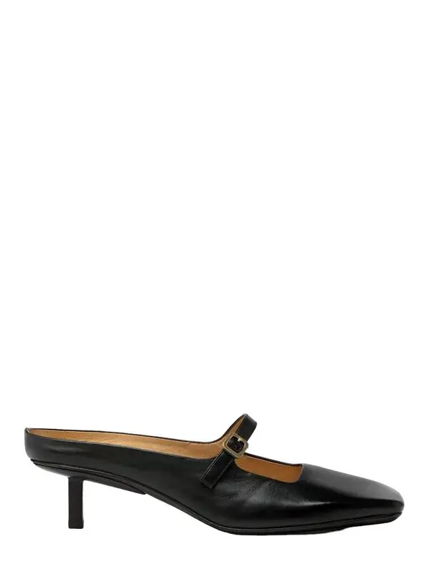 Marsèll Schiacciata Strap Mules - Black