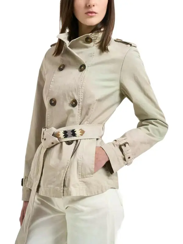 BAZAR DELUXE Double-breasted Jacket - Neutrals