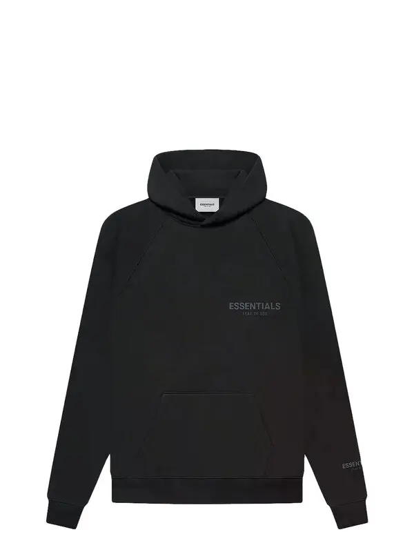 Fear Of God Logo-detail Hoodie - Black