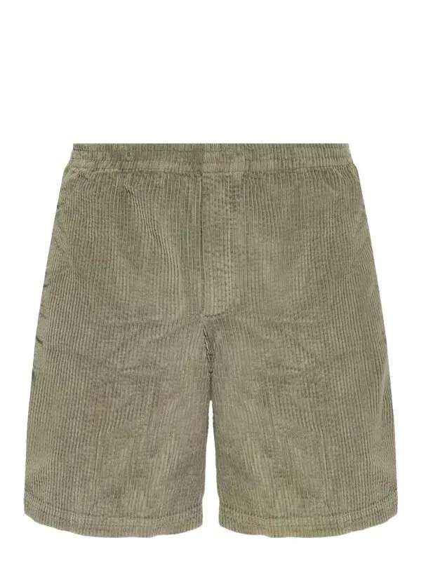 American Vintage Padow Corduroy Shorts - Green