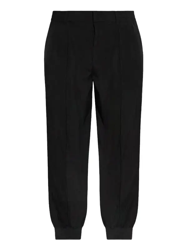 Emporio Armani Elasticated Seam Track Pants - Black