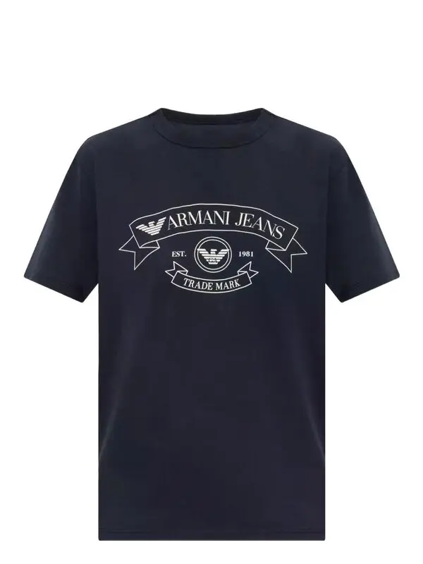 Emporio Armani Logo T-shirt - Blue