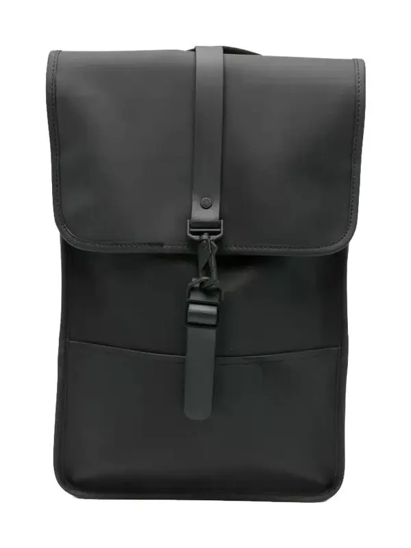 Rains Mini Buckle Backpack - Black