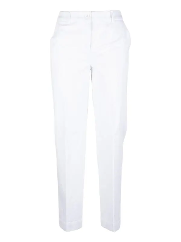 VIA MASINI 80 Slim Fit Trousers - White