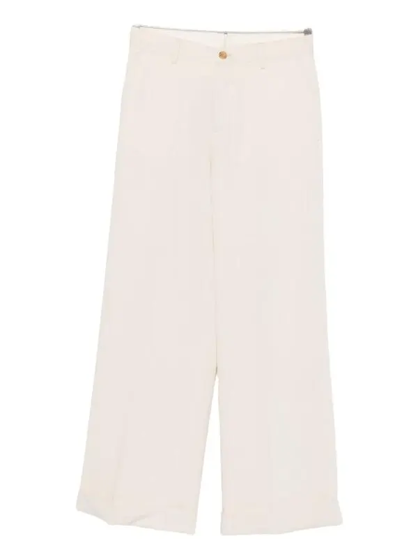 L.B.M. 1911 Linen Trousers - White