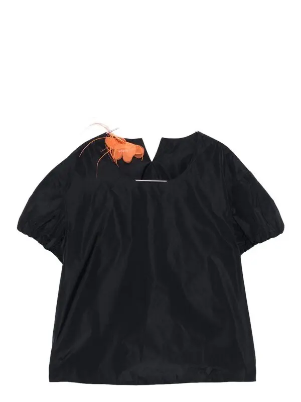 SUSANNE BOMMER Balloon Sleeve Blouse - Blue