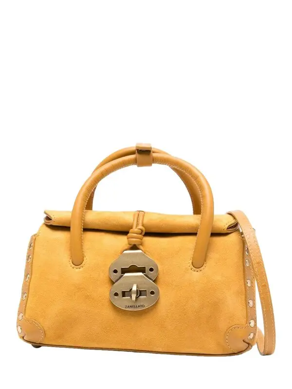 ZANELLATO Dotta Baby Leather Handbag - Yellow
