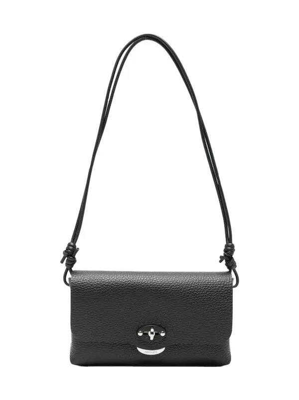 ZANELLATO Lettera Daily Leather Clutch - Black