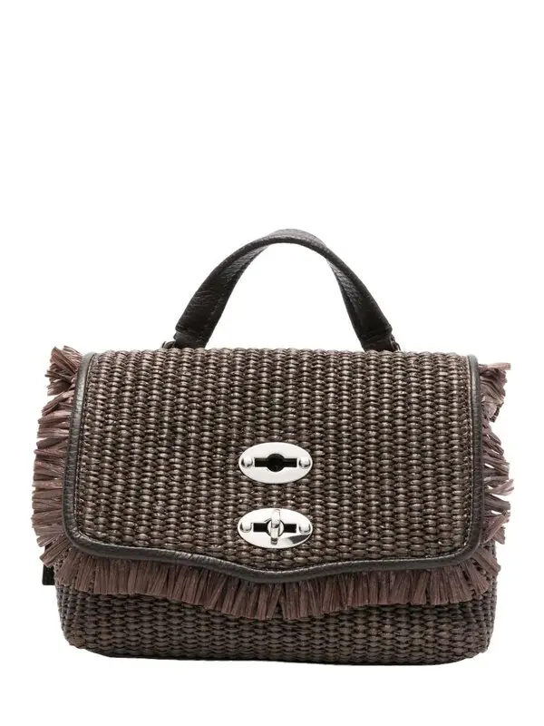 ZANELLATO Postina Vimini Baby Handbag - Brown