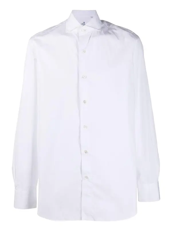 FINAMORE 1925 Classic Cotton Shirt - White