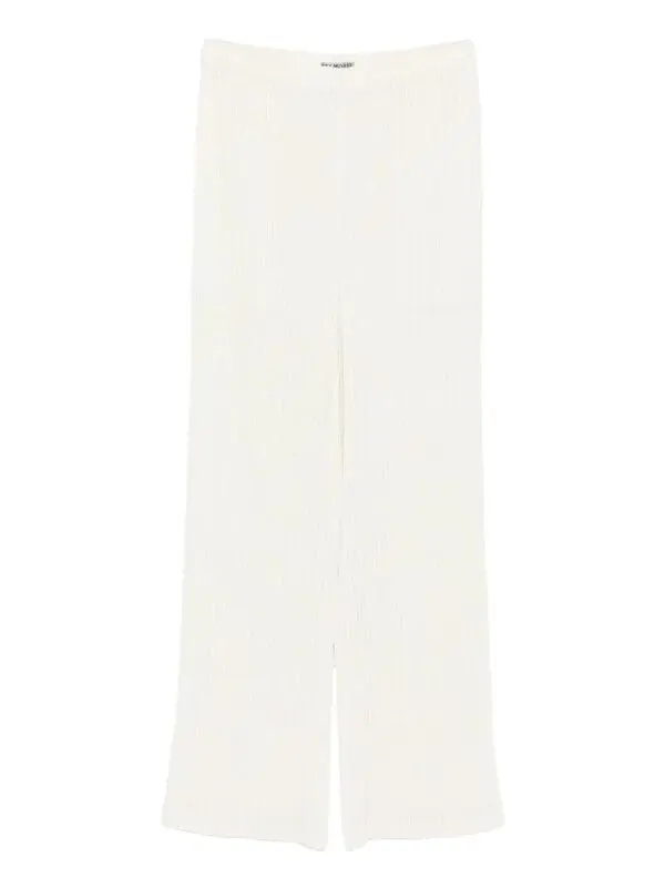 Issey Miyake Pleated Trousers - White