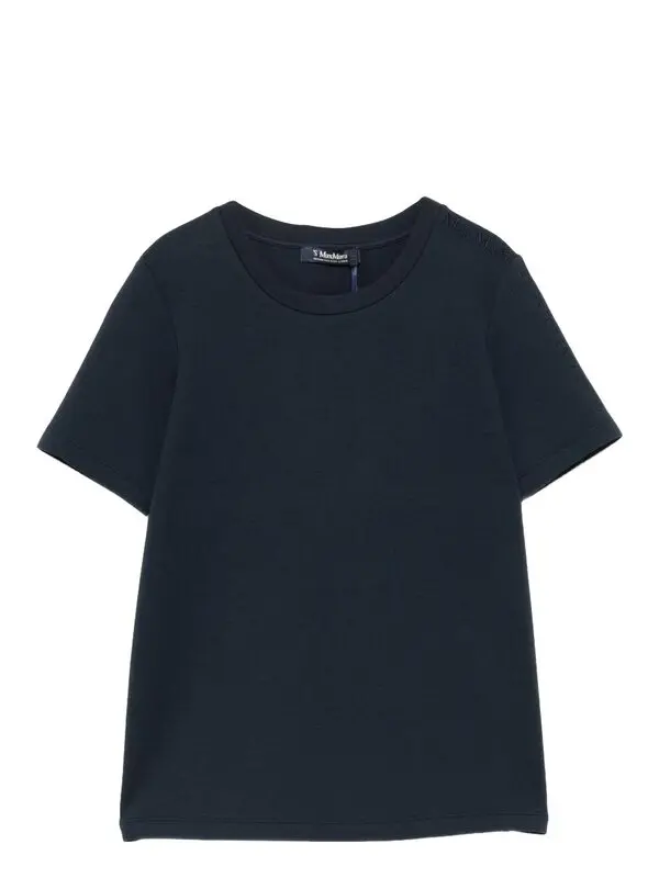 Max Mara Cotton T-shirt - Blue