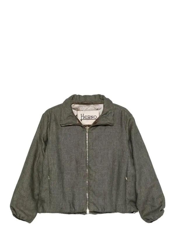 Herno Nylon Blouson Jacket - Green