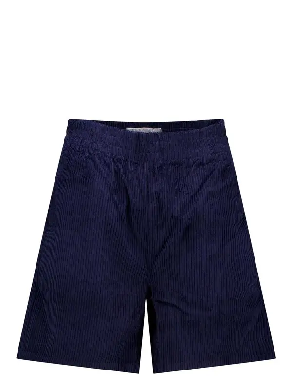 STUDENTS Big Wale Corduroy Shorts - Blue