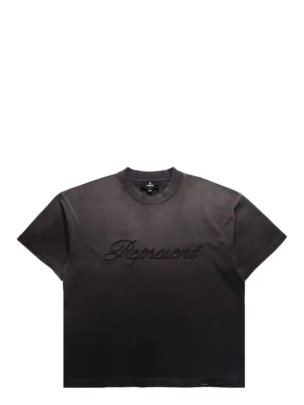 REPRESENT Reverse Applique T-shirt - Brown