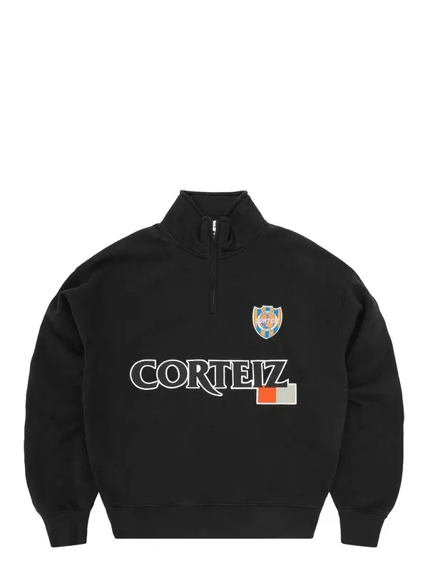 CORTEIZ Giapponese Quarter Zip - Black