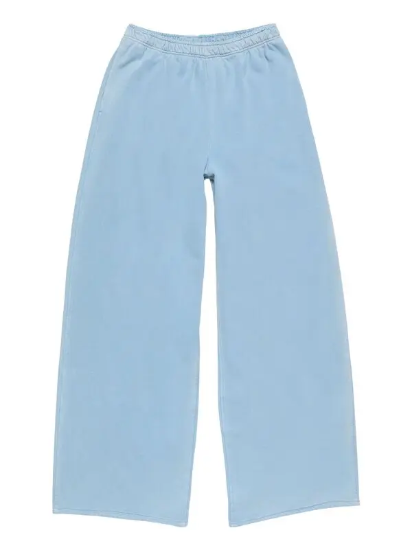 Acne Studios Fleece Washed Trousers - Blue