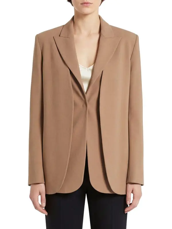 Federica Tosi Collared Jacket - Brown