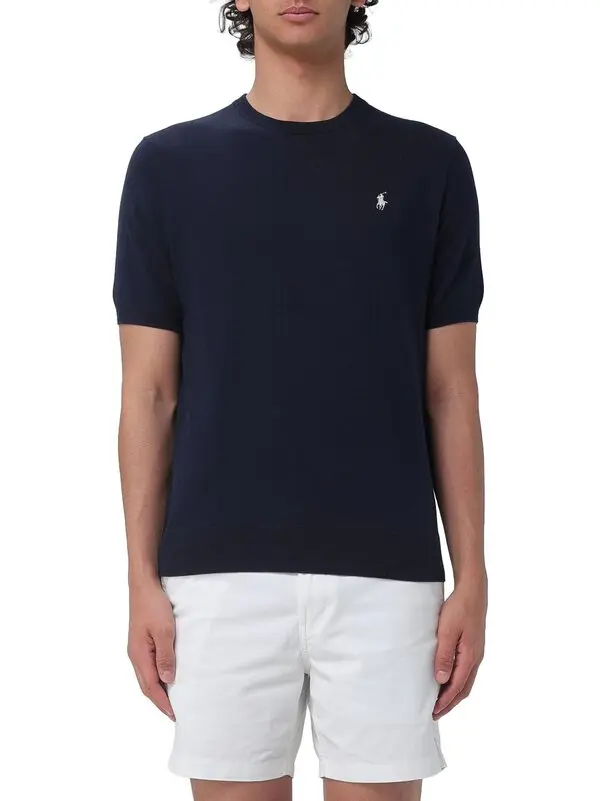 Polo Ralph Lauren Short Sleeve Sweater - Blue 1