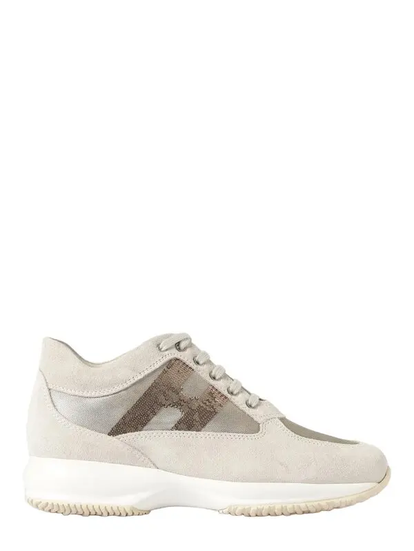 Hogan Lace Up Sneakers - Grey