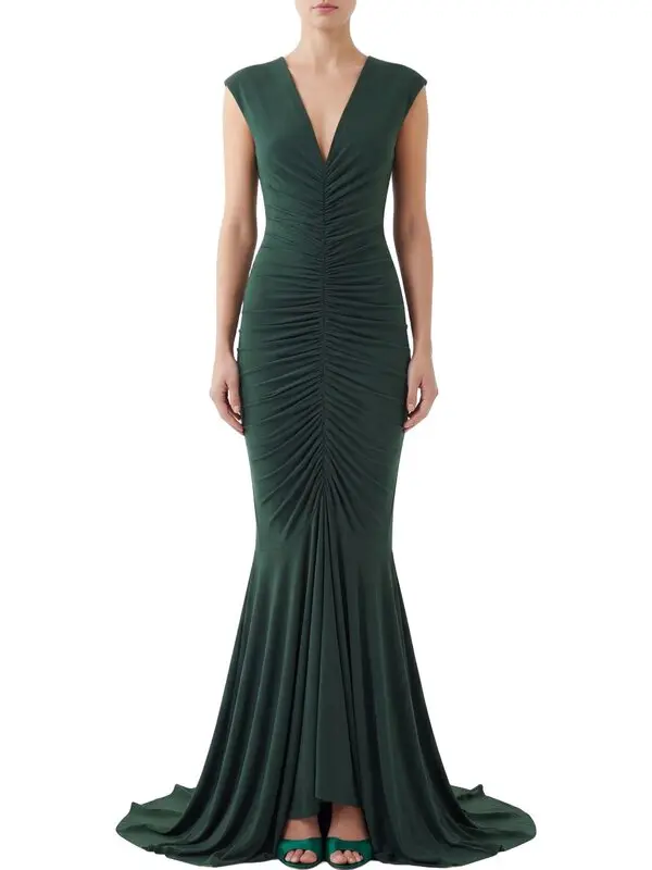 Norma Kamali Dress - Emerald