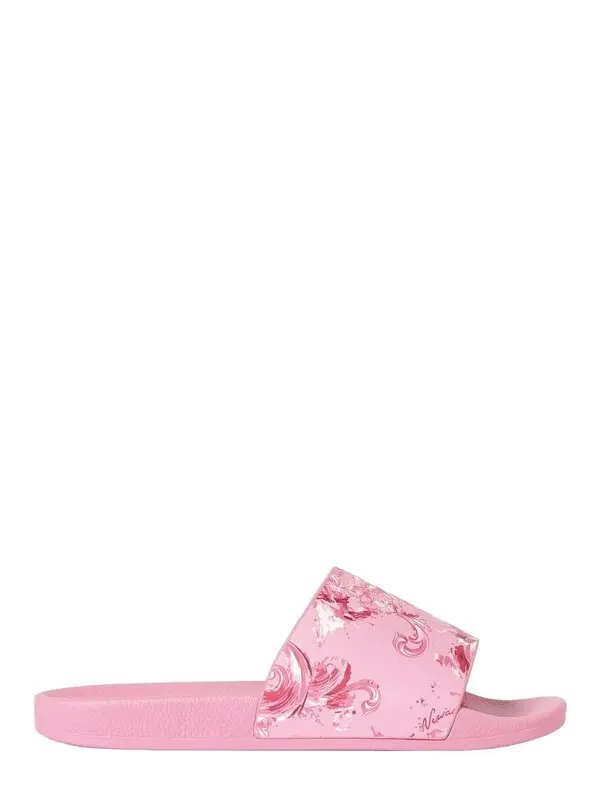 Versace Heeled Sandals - Pink