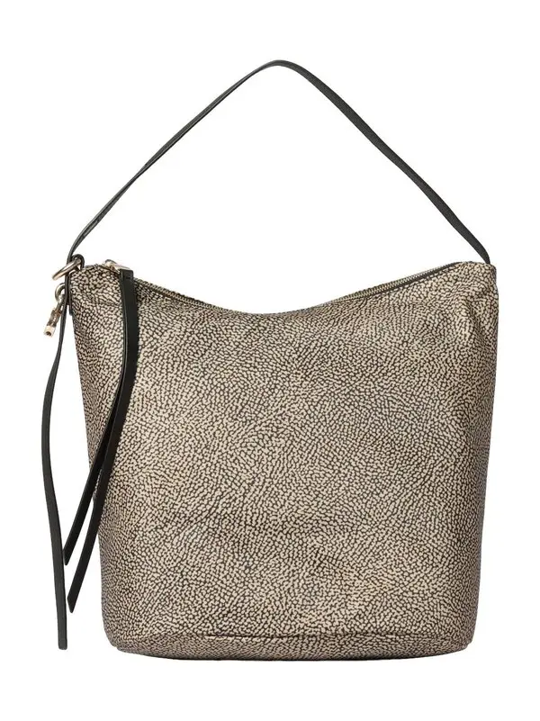 Borbonese Shoulder Bag - Natural