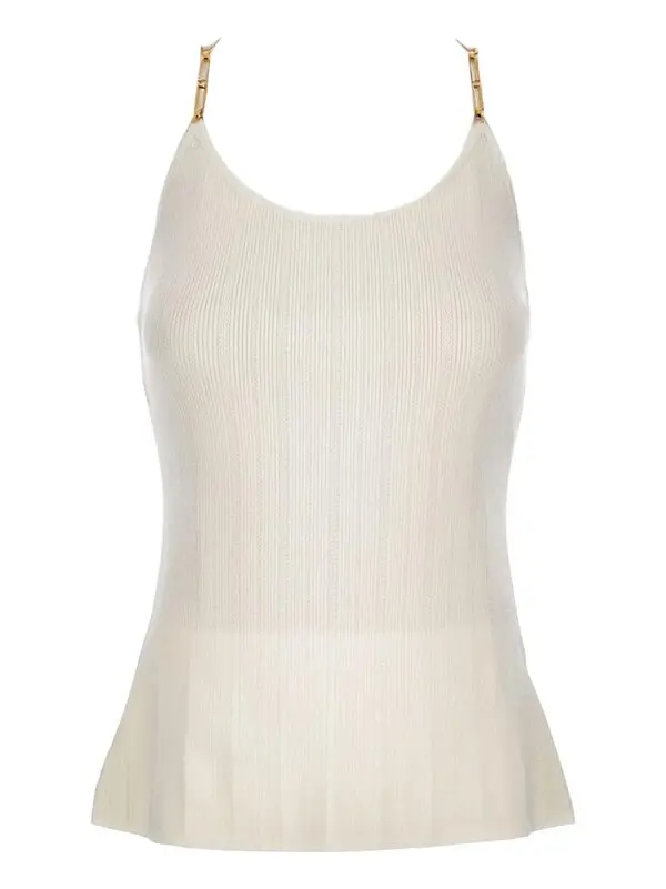 Elisabetta Franchi Top - White