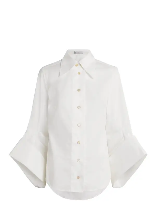 Palmer//harding Cotton Twill Intention Shirt - White