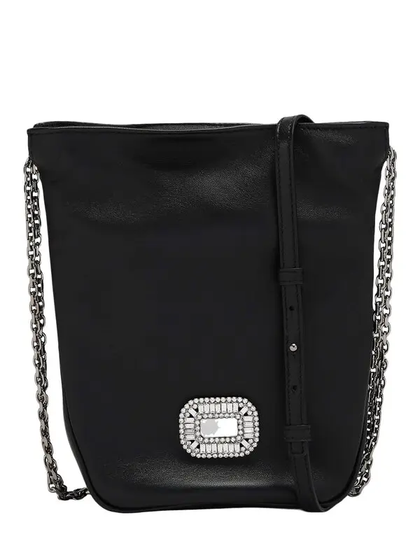 ROGER VIVIER Pilgrim Pocket Nano Bag - Black