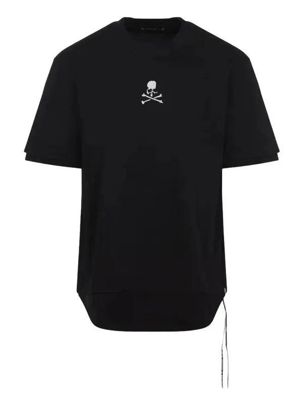 MASTERMIND WORLD Skull Graphic Layered T-shirt - Black