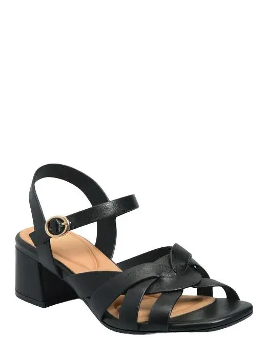 SOFFT Lindsey Ankle Strap Sandal - Black