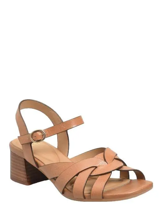 SOFFT Lindsey Ankle Strap Sandal - Luggage
